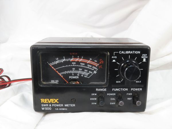 REVEX W510 1.6～30MHz SWR パワー計 5KW対応 ハイパワー無線機 リニアアンプに最適 Eスポ CB無線 NASAの落札情報詳細 - ヤフオク落札価格検索 オークフリー