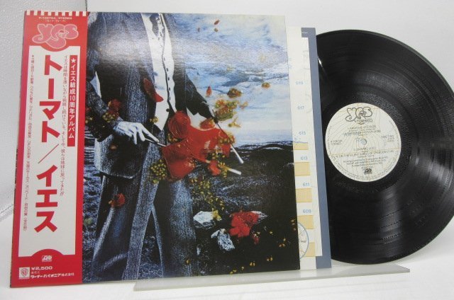 【やや傷や汚れあり】【帯付】Yes(イエス)「Tormato(トーマト)」LP（12インチ）/Atlantic(P-10572A)/Rockの ...