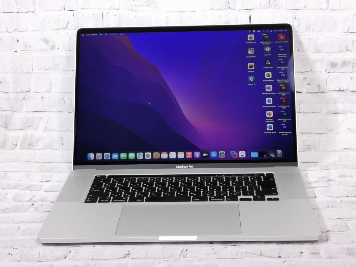 【目立った傷や汚れなし】【 MacBook Pro 16.0-inch 2019年度 / Core_i9 2.4GHz 16GB ...