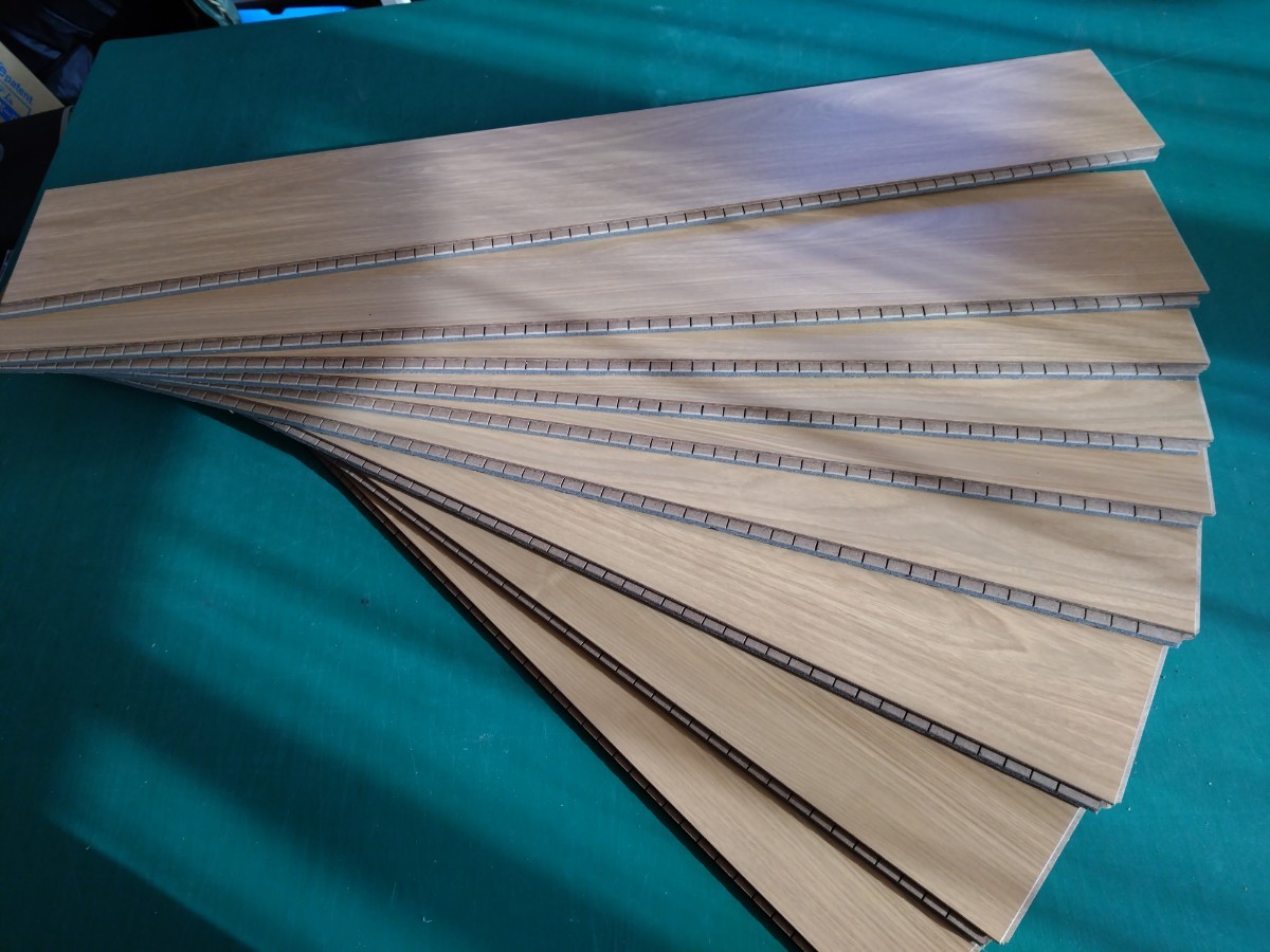 【全体的に状態が悪い】NODA防音フロア NW45 S2-BJ？ネクシオウォークフィット45 9枚 余り品 古い★ジャンク品 （検索）床材 ...