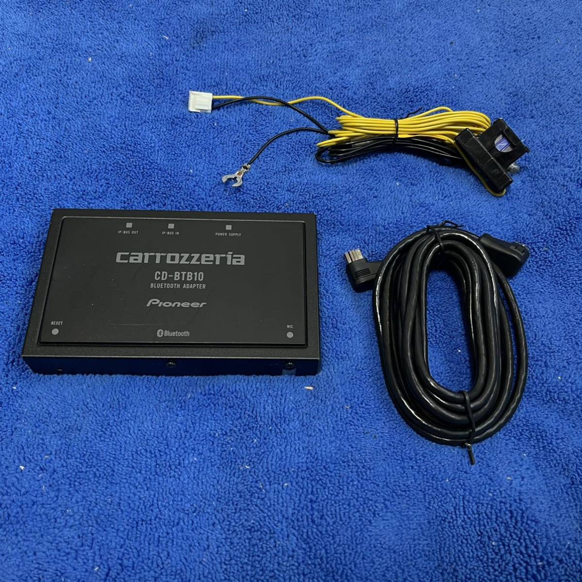 【やや傷や汚れあり】★希少★カロッツェリア carrozzeria CD-BTB10 Bluetoothアダプター Pioneer ブルートゥース アダプター IP-BUS DEH-P01など ...