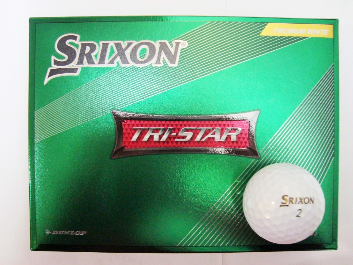 【未使用】新品★ダンロップ★SRIXON TRI-STAR ボール★スリクソン トライスター★2022★アライメント サイドマーク★プレミアム ホワイト★2箱★24球の落札情報詳細 ...