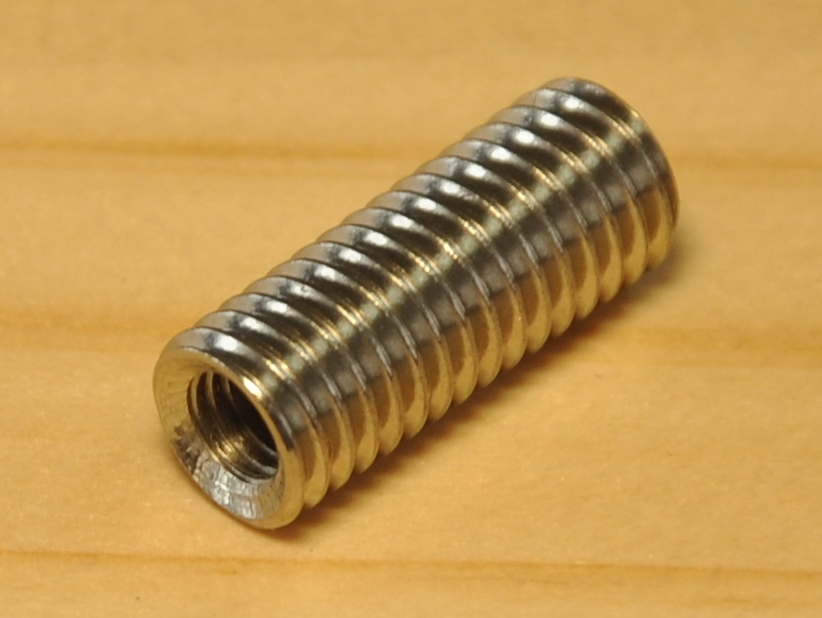 【未使用】ステンレス スチール 304 M5 M8 変換 アダプター スペーサー 髙ナット 異径 ボルト ネジ 延長 20mm 炭酸水 ミドボン 自作 DIY パーツ 部品の落札情報詳細 ...