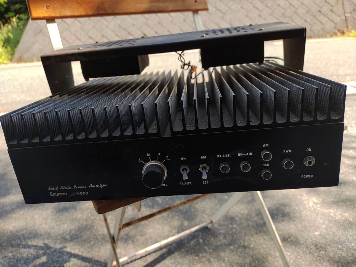 【傷や汚れあり】SOLID STATE LINEAR AMPLIFIER リニアアンプ Emperor LA-500 500W?の落札情報詳細 ...