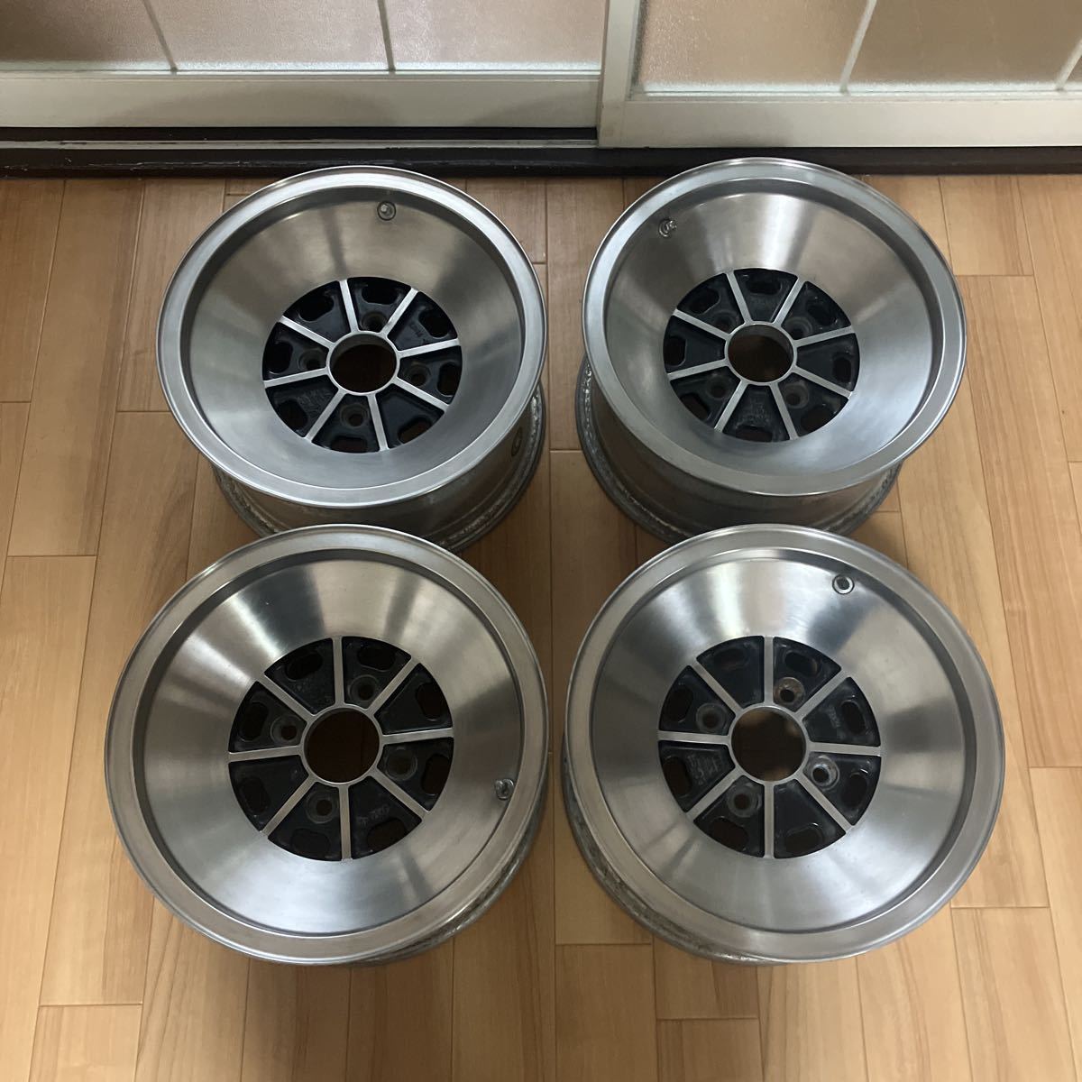 【やや傷や汚れあり】フォートラン fortran DRAG-1 ドラッグ 7J オフセット-2 旧車 当時物 深リム 4本の落札情報詳細 ...