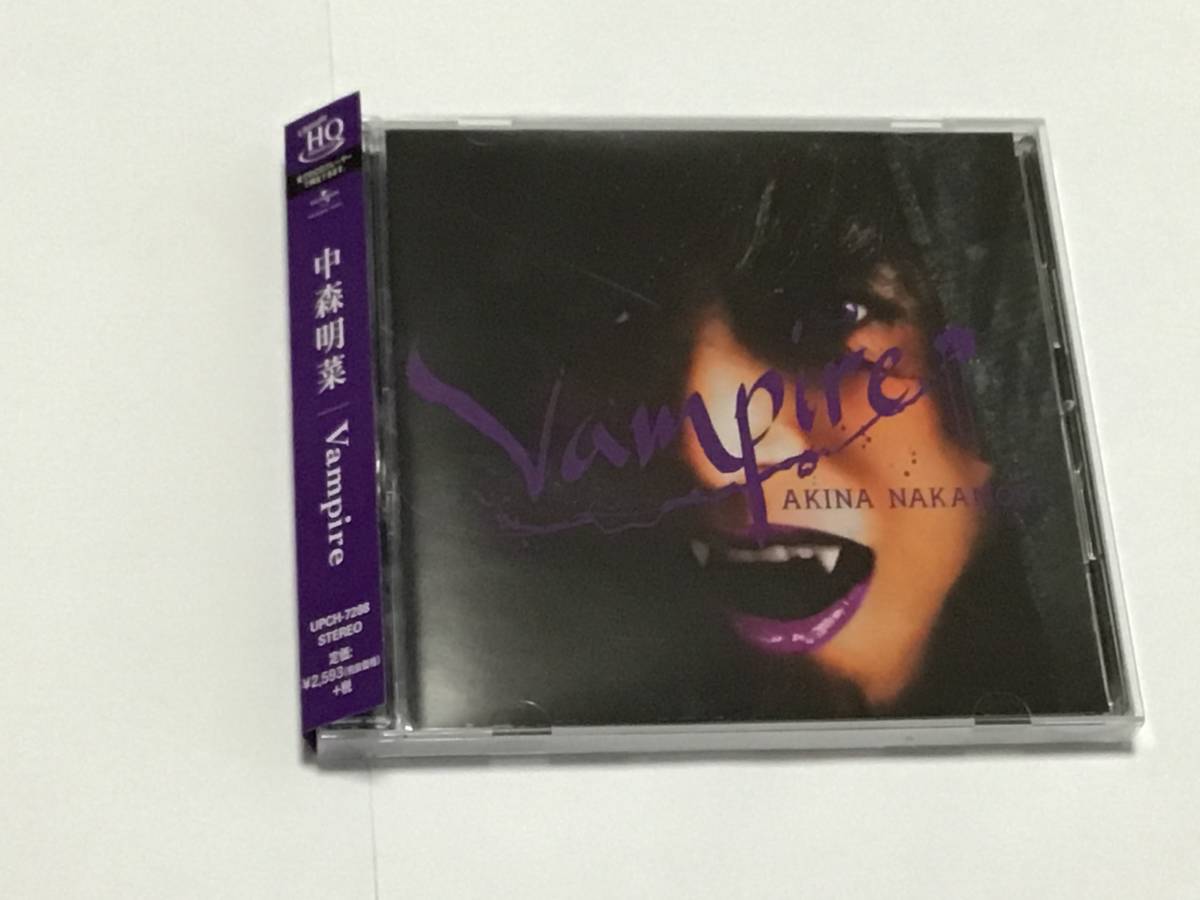 【未使用】新品未開封！UHQCD仕様・中森明菜・CD・「Vampire」の落札情報詳細 - ヤフオク落札価格検索 オークフリー