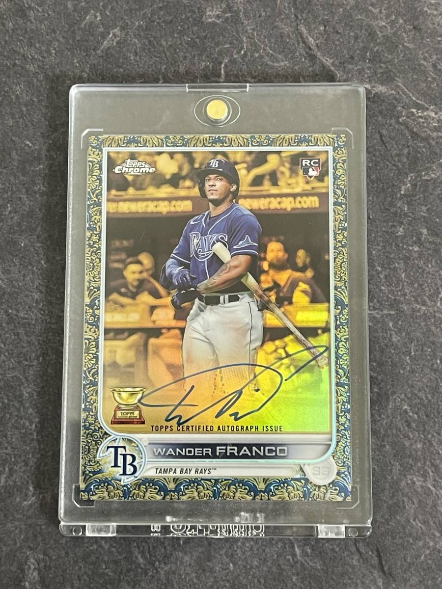 【未使用】2019 BOWMAN CHROME AUTO TOPプロスペクト 1st WANDER FRANCO RAYS PSA10 の落札情報詳細 - ヤフオク落札価格検索 オークフリー