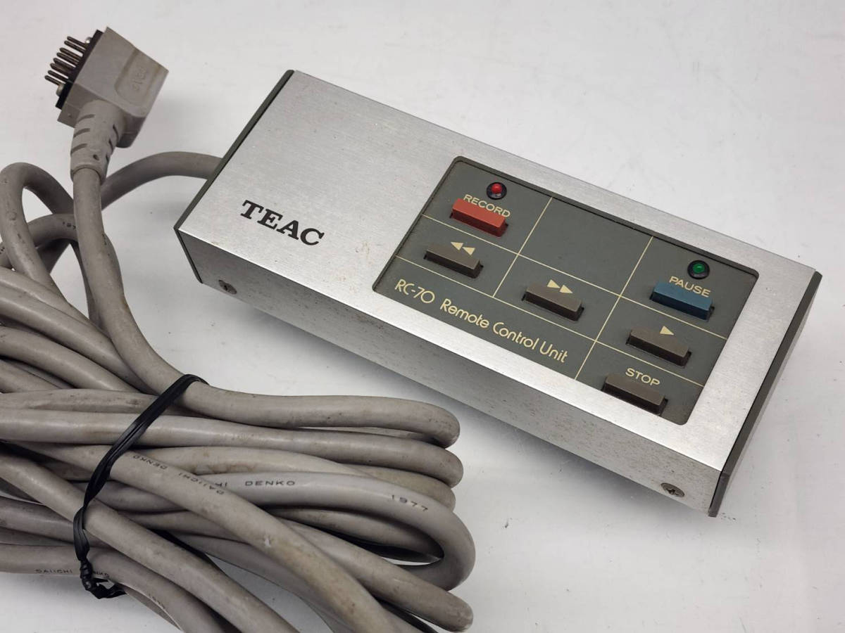 【傷や汚れあり】【ジャンク】AKAI リモートコントロールユニット RC-21 アカイ 赤井 REMOTE CONTROL UNIT 本体のみ ...