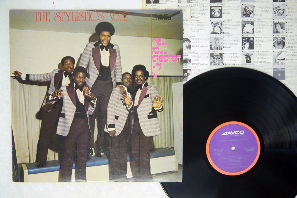 【やや傷や汚れあり】国内盤 THE STYLISTICS/THE BEST OF THE STYLISTICS VOLUME II/AVCO VIP10128の落札情報詳細 - ヤフオク落札 ...