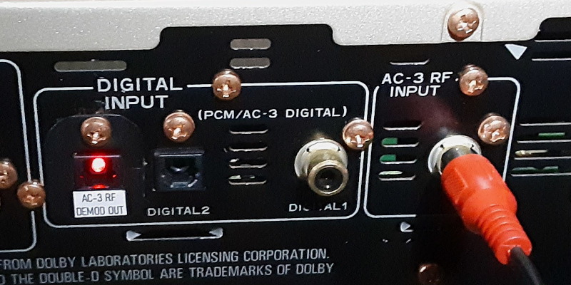 【やや傷や汚れあり】AC3-RF デモジュレーター PIONEER パイオニア SP-D07 SPD07 - 作動確認済み - LD レーザー ...