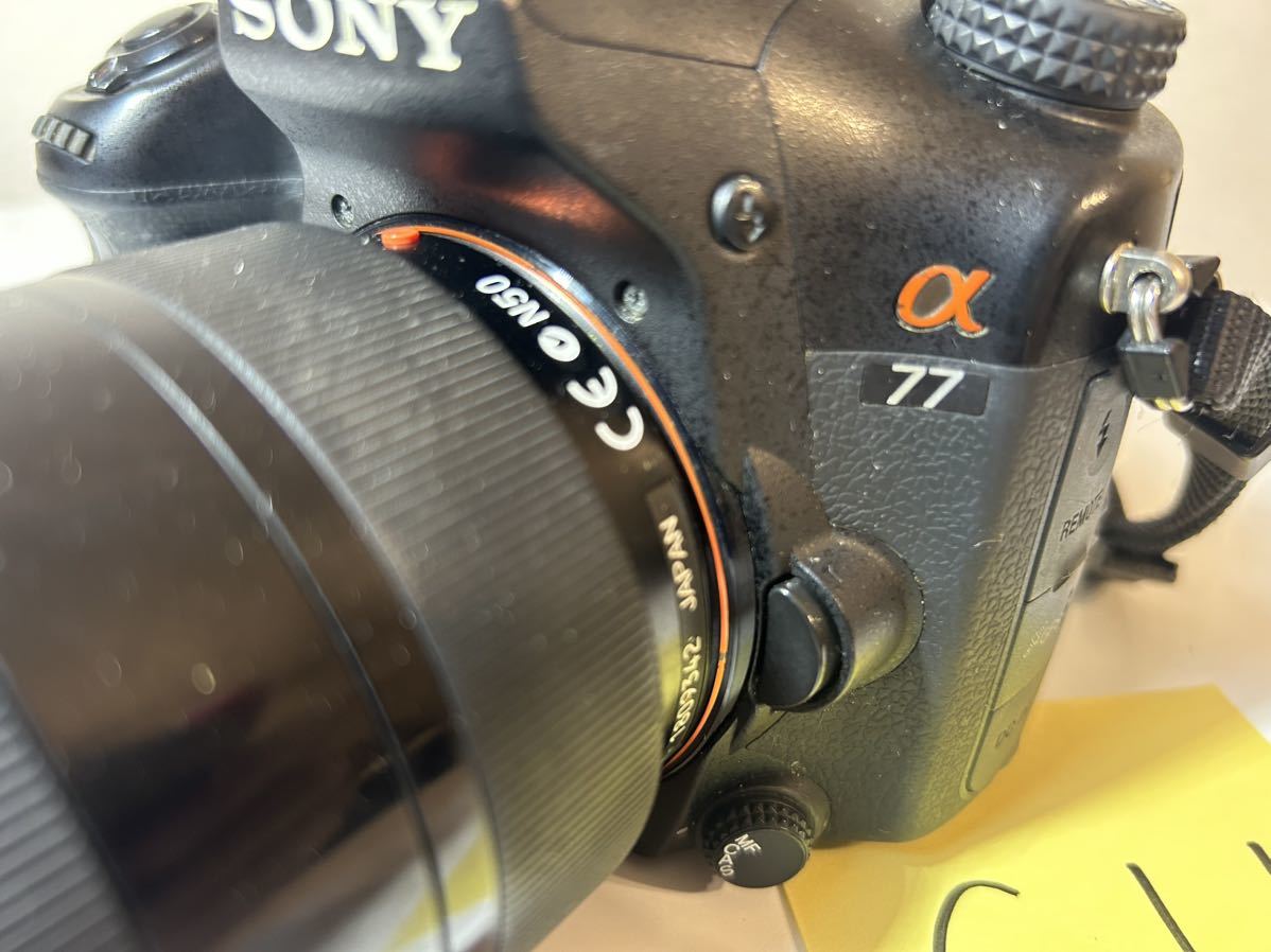 【全体的に状態が悪い】C11ジャンク1円スタートSONY α77 SLT-A77Vソニーアルファデジタル一眼レフの落札情報詳細 - ヤフオク ...