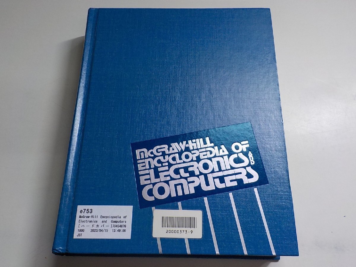 【傷や汚れあり】e753 McGraw-Hill Encyclopedia of Electronics and Computers ...