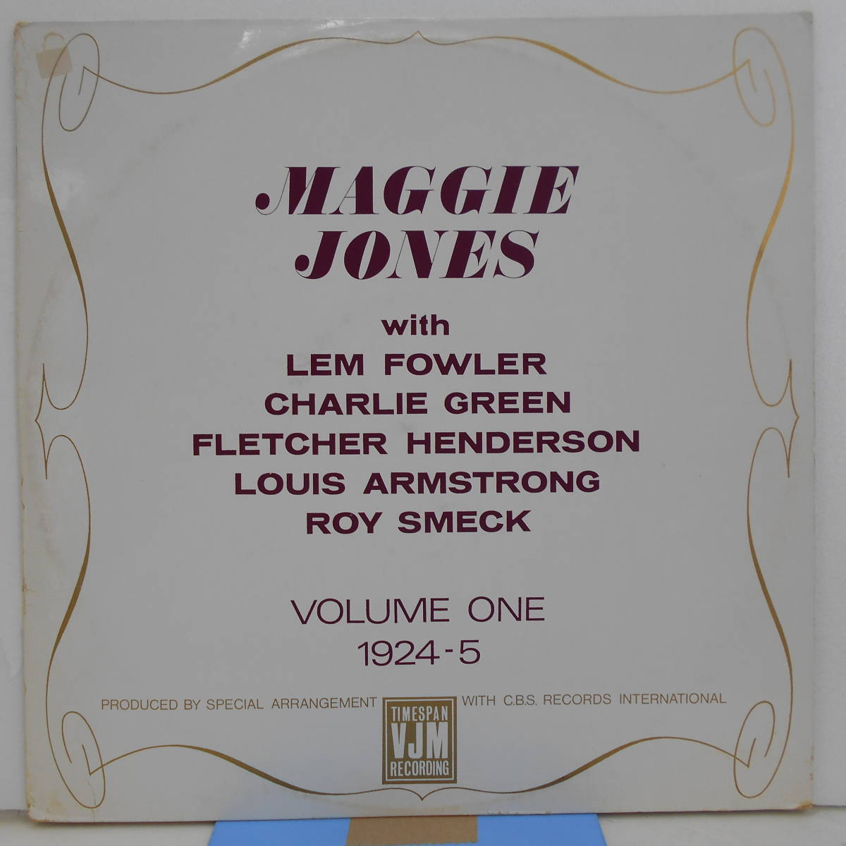 【目立った傷や汚れなし】輸入盤 MAGGIE JONES / VOL.1 1924-1925 (VJM 23)の落札情報詳細 - ヤフオク落札価格検索 オークフリー