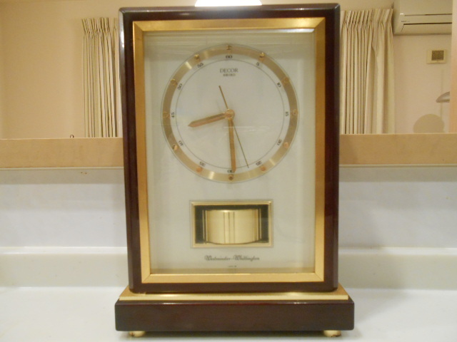 【傷や汚れあり】セイコー デコール Westminster Whittington ウエストミンスター DECOR 置時計 SEIKOの落札 ...