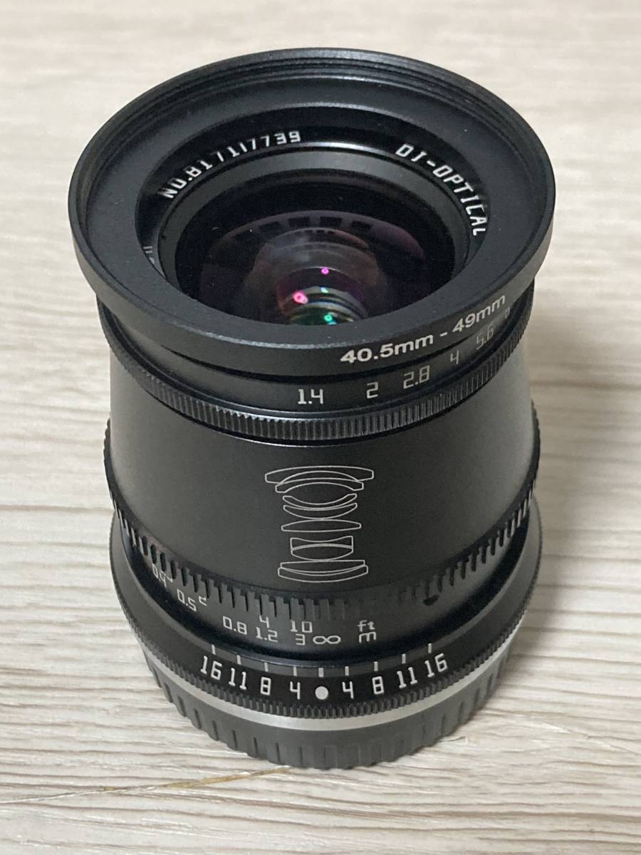 【目立った傷や汚れなし】銘匠光学 Ttartisan 17mm F 1 4 C Asph 富士フイルム Xf Fuji Filmの落札情報詳細
