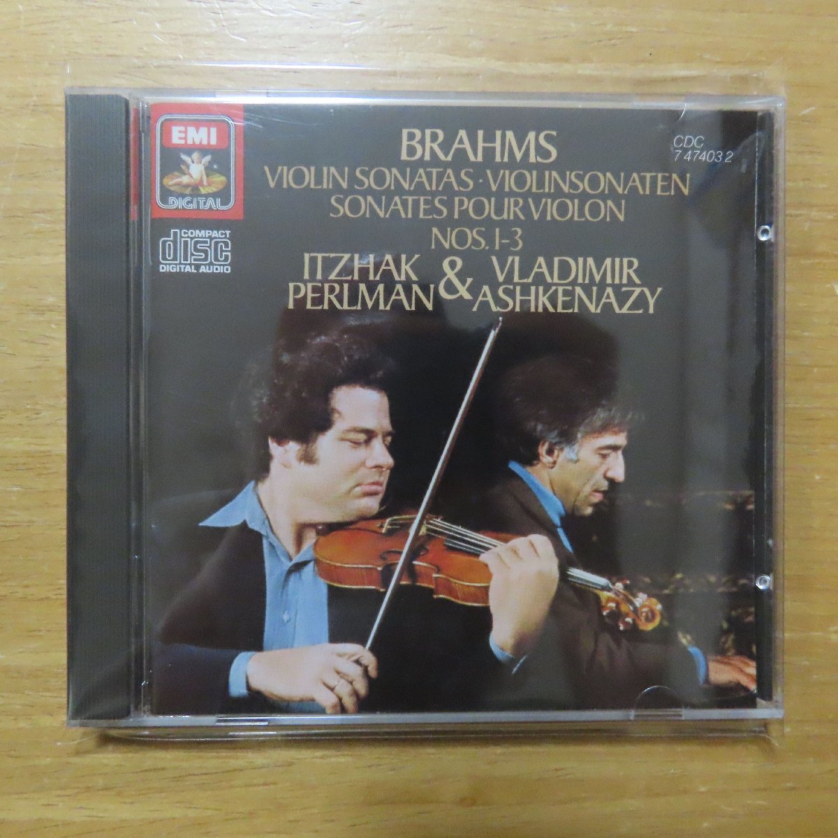 【やや傷や汚れあり】077774740326;【CD】PERLMAN, ASHKENAZY / BRAHMS: VIOLIN SONATAS ...
