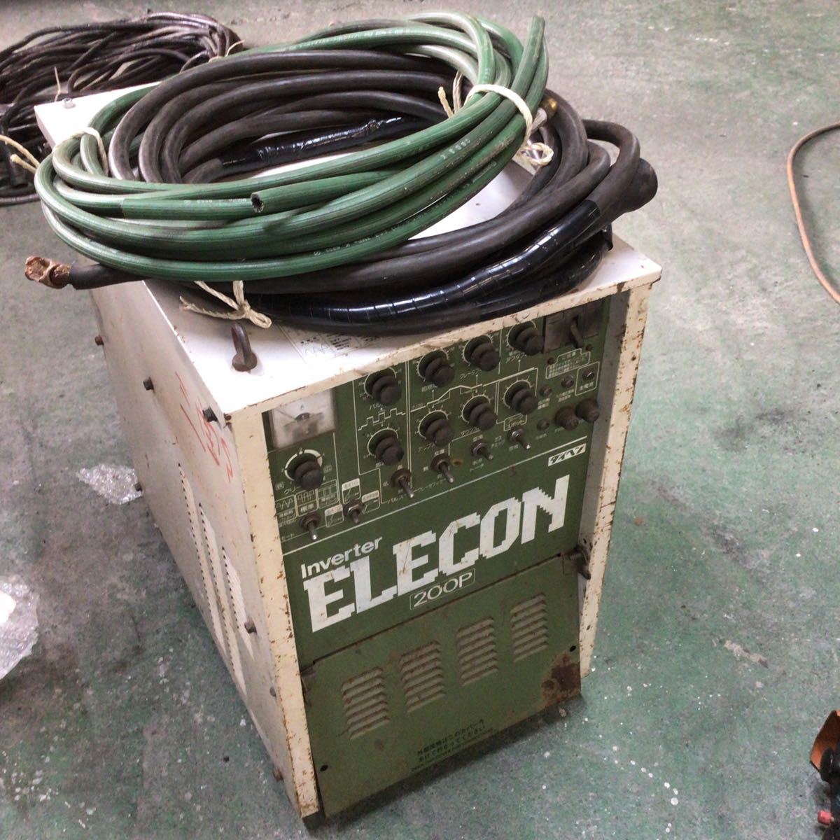 【全体的に状態が悪い】ジャンク/大阪発☆ダイヘン/DAIHEN☆TIG溶接機 インバーターエレコン300P☆AVP-300(S-2) 管 ...