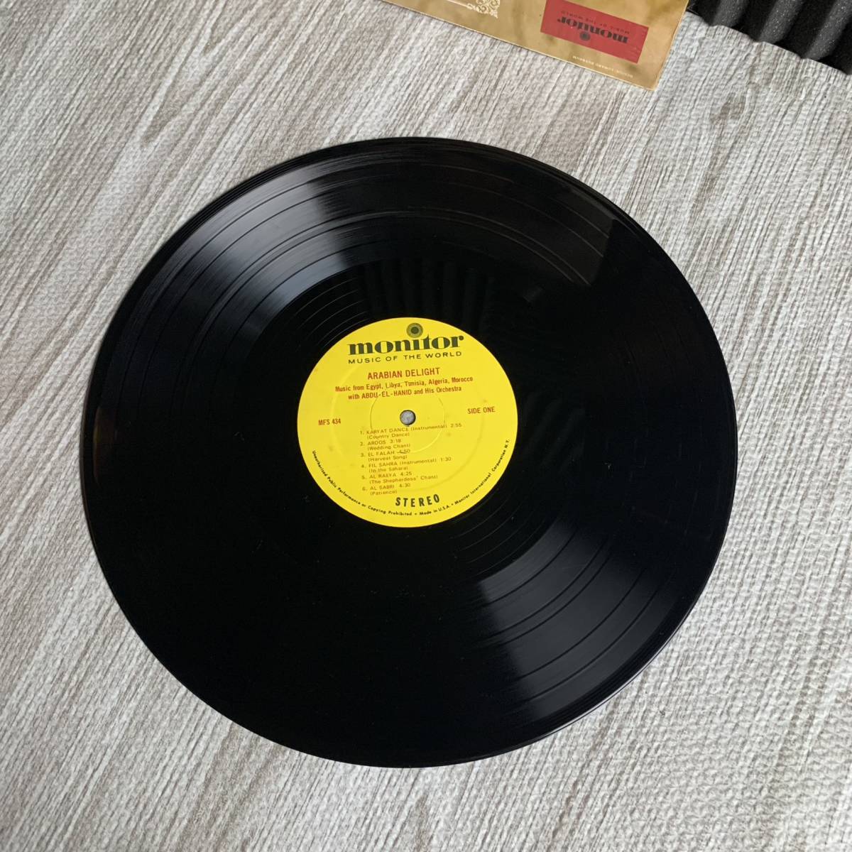 【やや傷や汚れあり】Abdu-El-Hanid And His Orchestra / Arabian Delight! / ベリーダンス ...