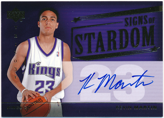 【目立った傷や汚れなし】【希少】 2004-05 UD Exquisite Collection Kevin Martin Rookie ...