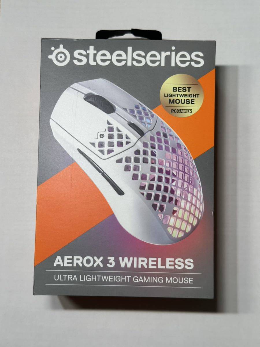 SteelSeries Aerox 3 Wireless 2022 Snow steelseries-aerox-3-wireless-2022-snow