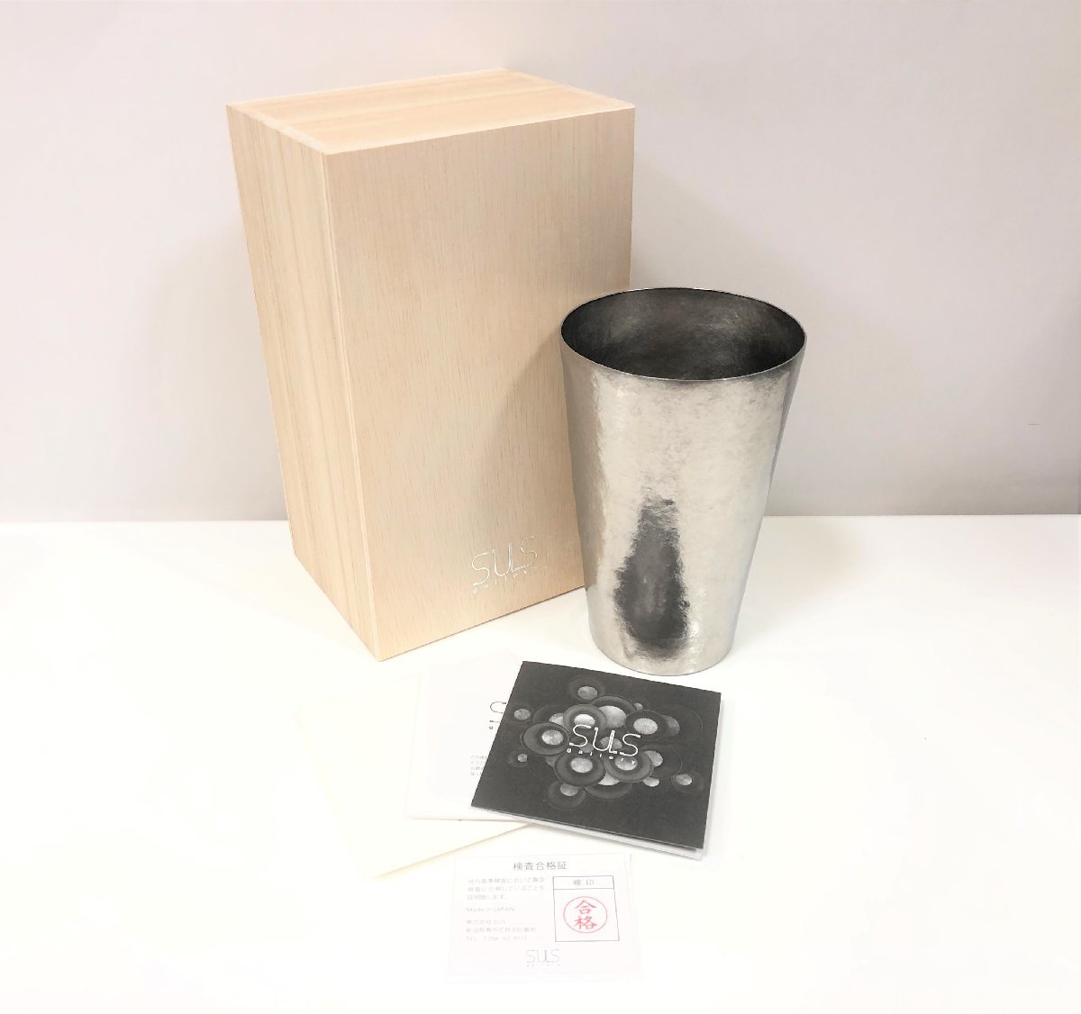 【未使用】★【未使用・開封保管品】SUS Gallery サスギャラリー Multiple M マルティプル S-500M-Mi 真空二重構造 ...