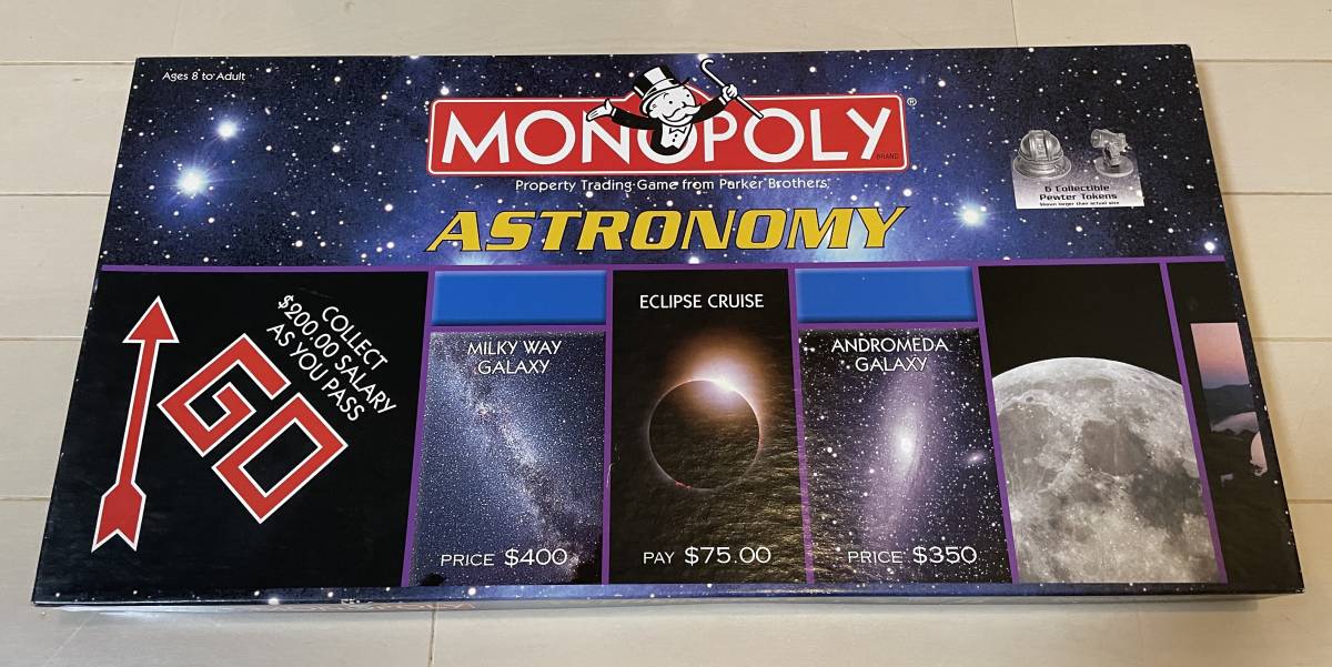 【やや傷や汚れあり】【宇宙版モノポリー！！★Monopoly ASTRONOMY Edition】の落札情報詳細 - ヤフオク落札価格検索 ...