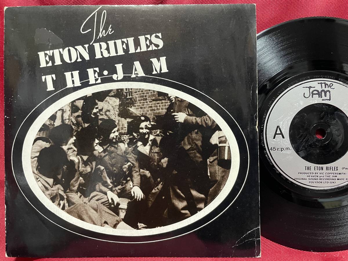 【やや傷や汚れあり】THE JAM - The Eton Rifles 7" オリジナル 70's UK MOD PUNK POWER POP ...