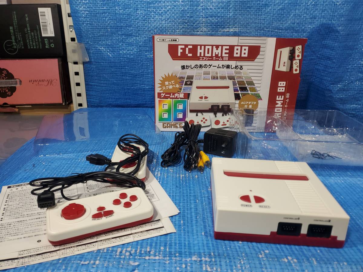 【未使用に近い】★500円即決! upcf 美品 FC HOME 88 エフシーホーム88 FC互換機 テレビゲーム機 2の落札情報詳細 ...