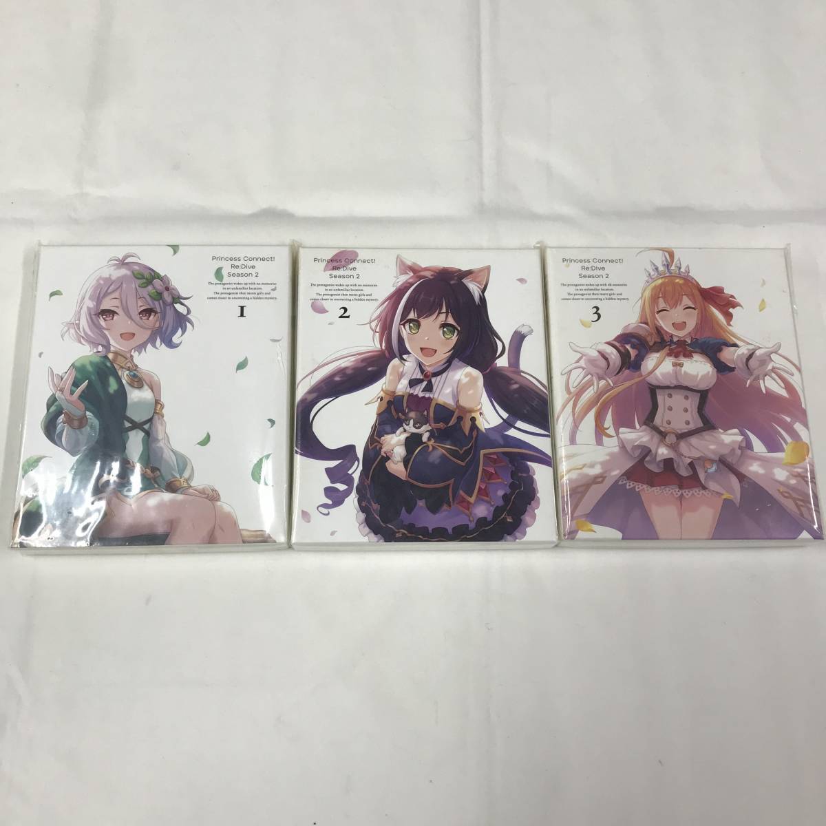 【未使用に近い】【全3巻】プリンセスコネクト! Re:Dive 2期Season2 BDブルーレイBlu-ray 特典シリアルコード無しの落札情報詳細 - ヤフオク落札価格検索 オークフリー