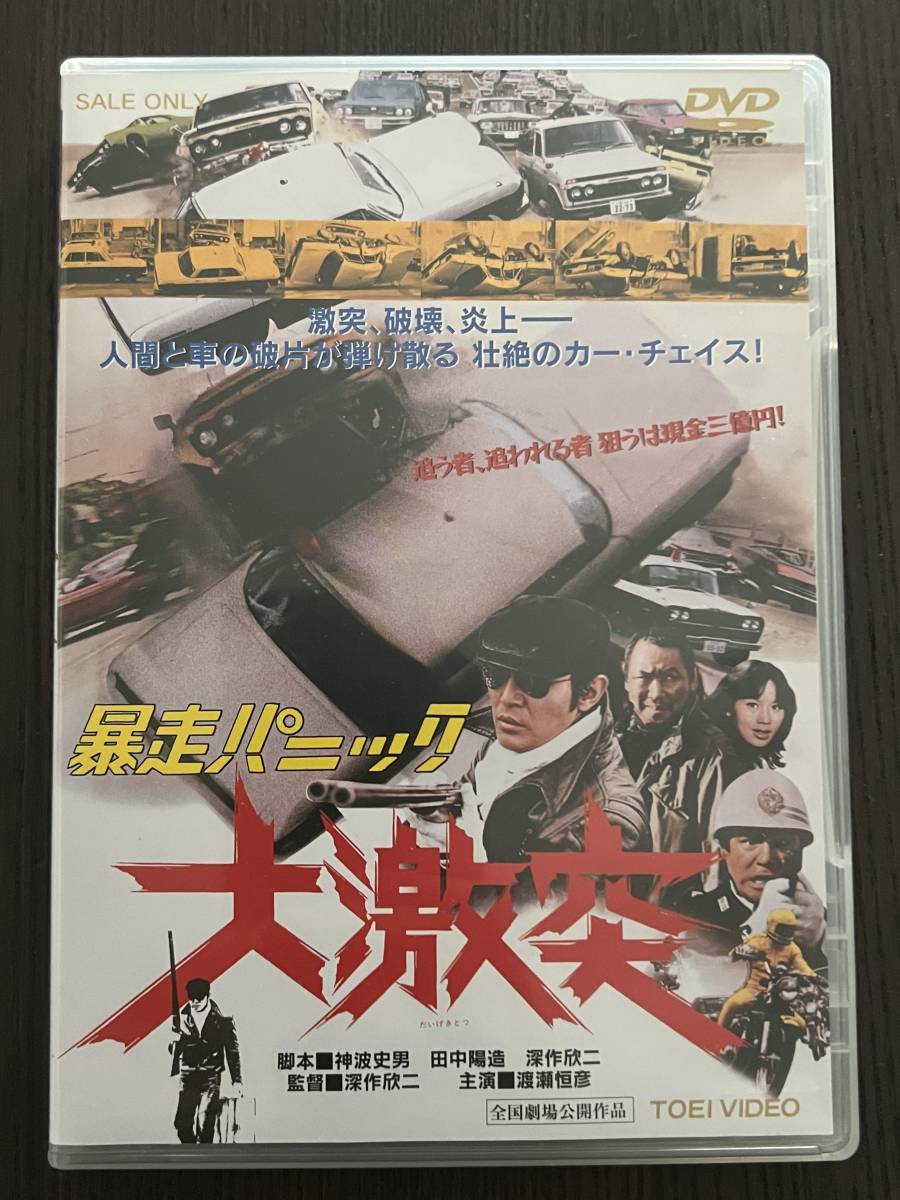 【未使用に近い】暴走パニック 大激突 Dvd 超美品 深作欣二監督作 渡瀬恒彦、杉本美樹、小林稔侍、三谷昇、志賀勝、川谷拓三、室田日出男出演の落札情報詳細 ヤフオク落札価格検索 オークフリー 