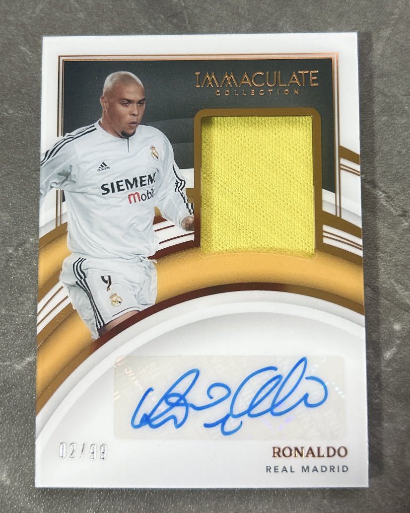 【目立った傷や汚れなし】★SSP★試合USED★ ロナウド Ronaldo 2022-23 Panini Immaculate Soccer ...