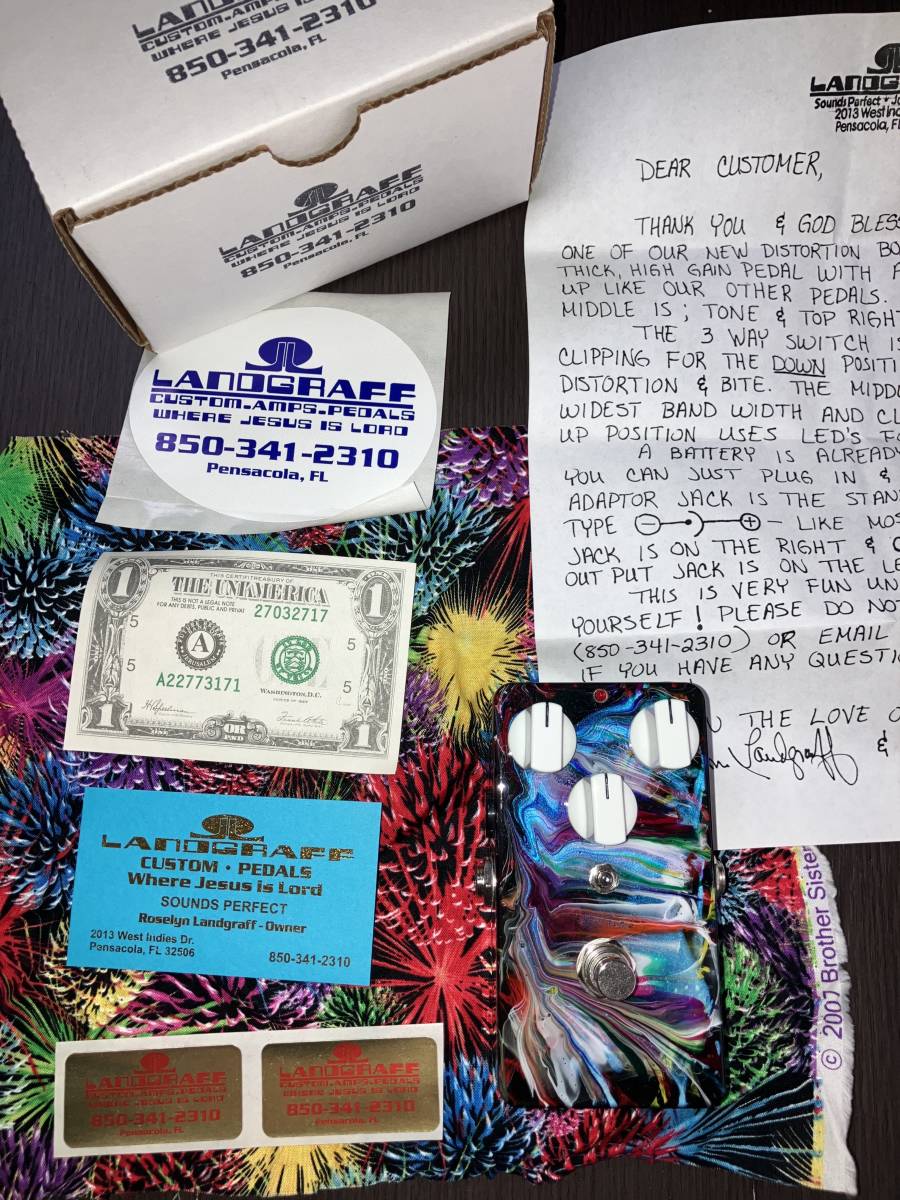 【未使用に近い】【未使用品】Landgraff Distortion Box/ランドグラフ ディストーション ボックス【シリアル:#423】の ...