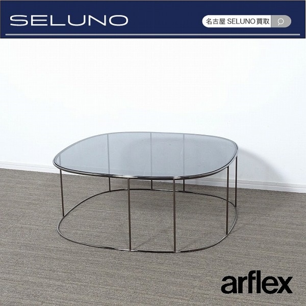 【未使用】★SELUNO★未使用アウトレット品 arflex アルフレックス ELIPS エリプス センターテーブル グレーガラス天板 31万 (カッシーナB&Bの落札情報詳細 - Yahoo ...