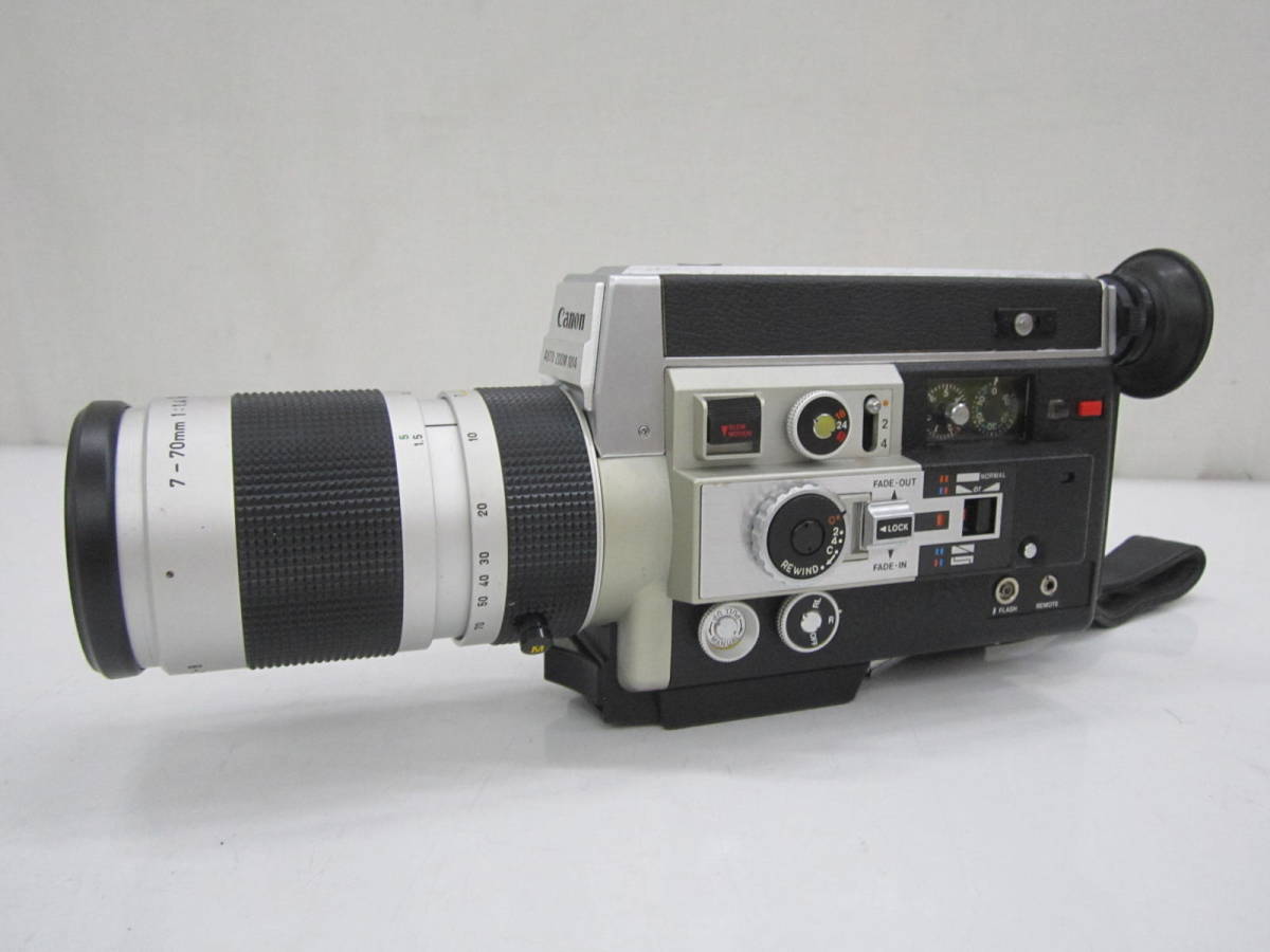 【傷や汚れあり】H0705-6H/ キャノン Canon 8mm フィルムカメラ AUTO ZOOM 1014の落札情報詳細 - ヤフオク落札 ...