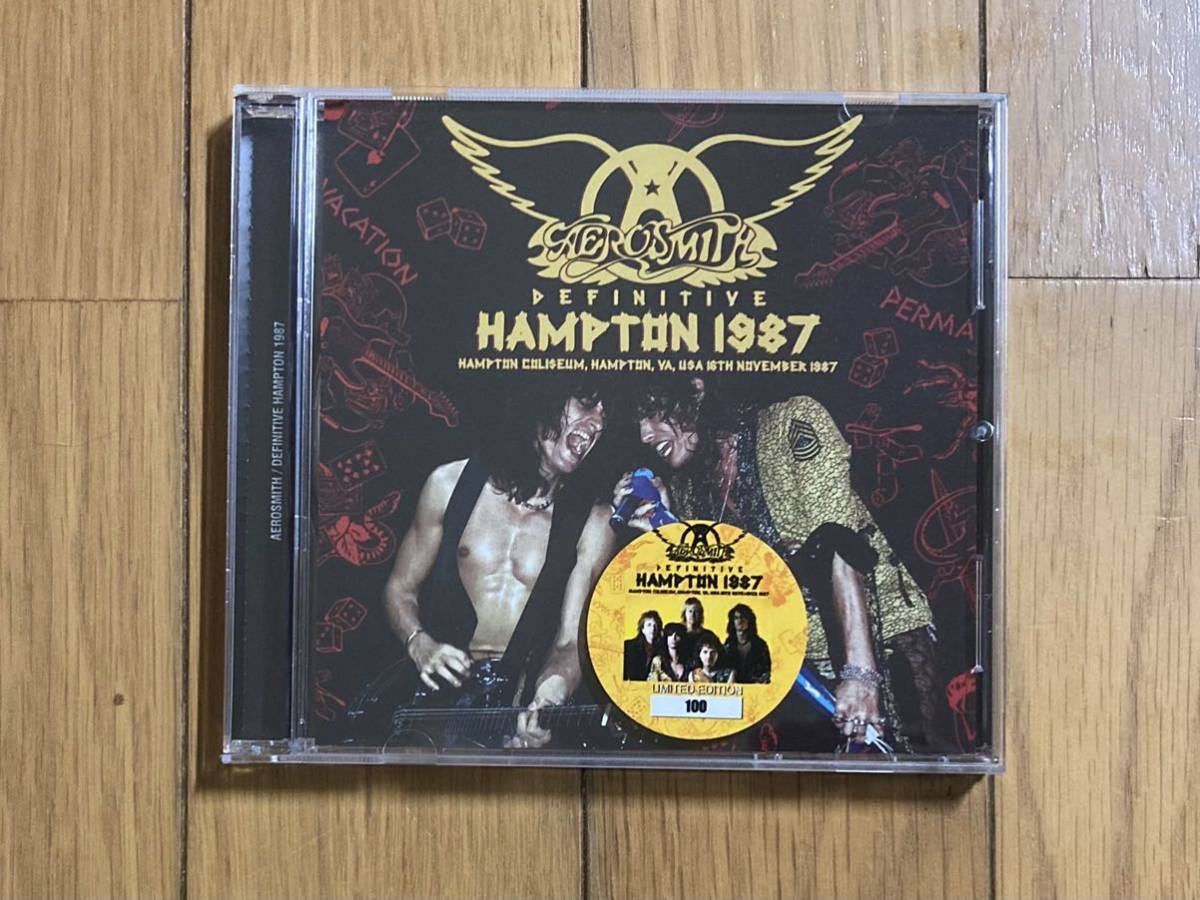 【目立った傷や汚れなし】エアロスミス / DEFINITIVE HAMPTON 1987 SB ＋DVD THE VIDEOの落札情報詳細 ...