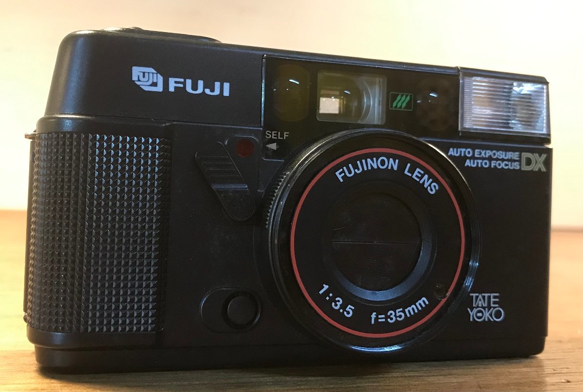 【傷や汚れあり】SS-920 送料込 FUJI AUTO-8 QD AUTO EXPOSURE AUTO FOCUS DX TATEYOKO ...