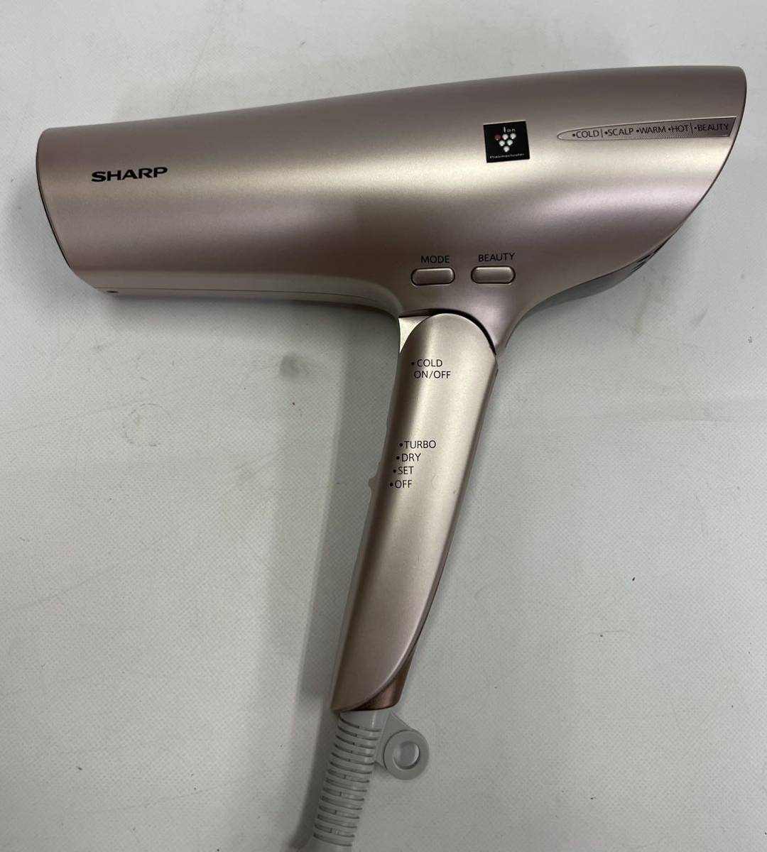【やや傷や汚れあり】 【売り切り】SHARP シャープヘアドライヤー IB-GP9の落札情報詳細 - ヤフオク落札価格検索 オークフリー
