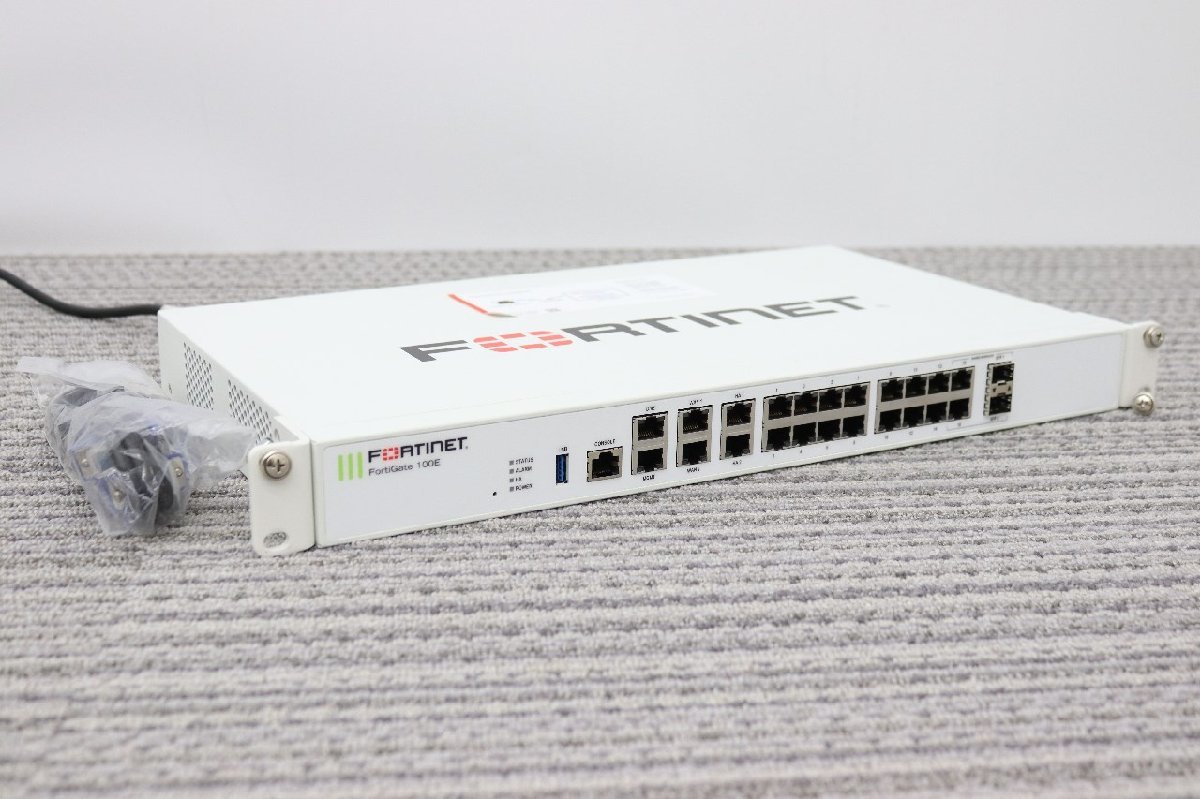 【やや傷や汚れあり】〇0728【ファイアウォール】FORTINET / FortiGate 100E / 消去済の落札情報詳細 - ヤフオク ...