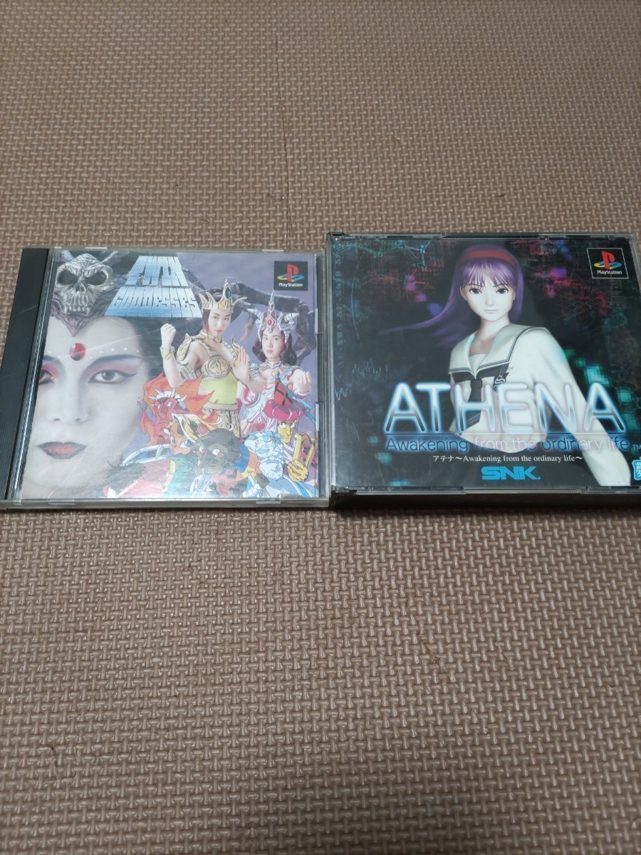 【やや傷や汚れあり】美品 SONY PlayStation アテナ ツインゴッデス プレイステーション PSソフト PS2 ソニー プレステ ...