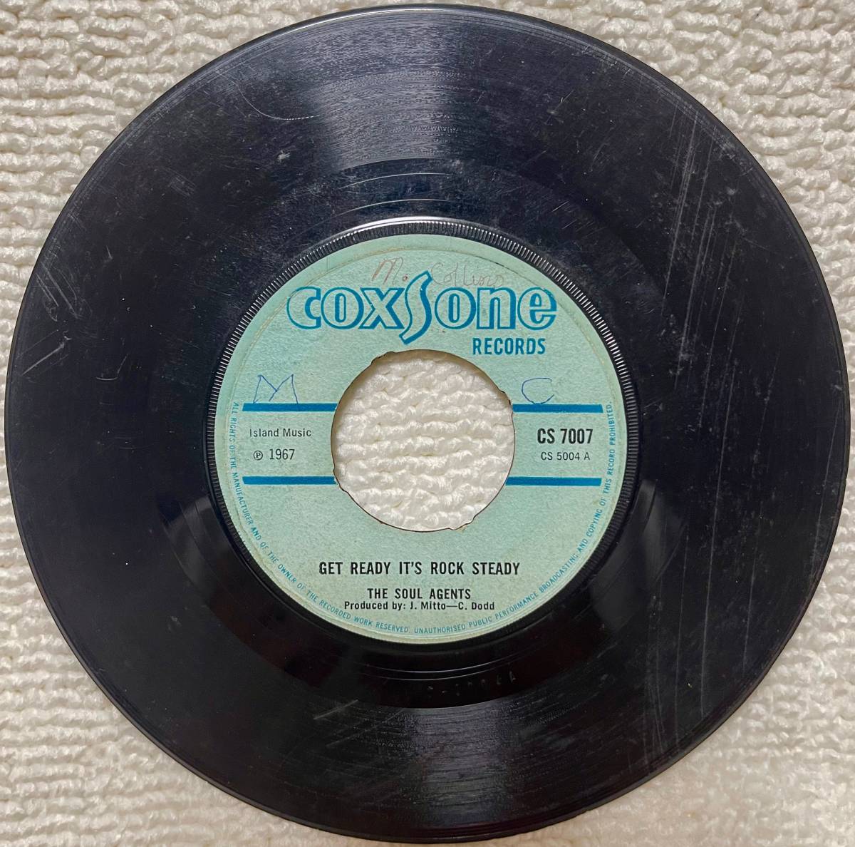 【目立った傷や汚れなし】THE SOUL AGENTS / Get Ready It’s Rock Steady ・ BOB & THE ...