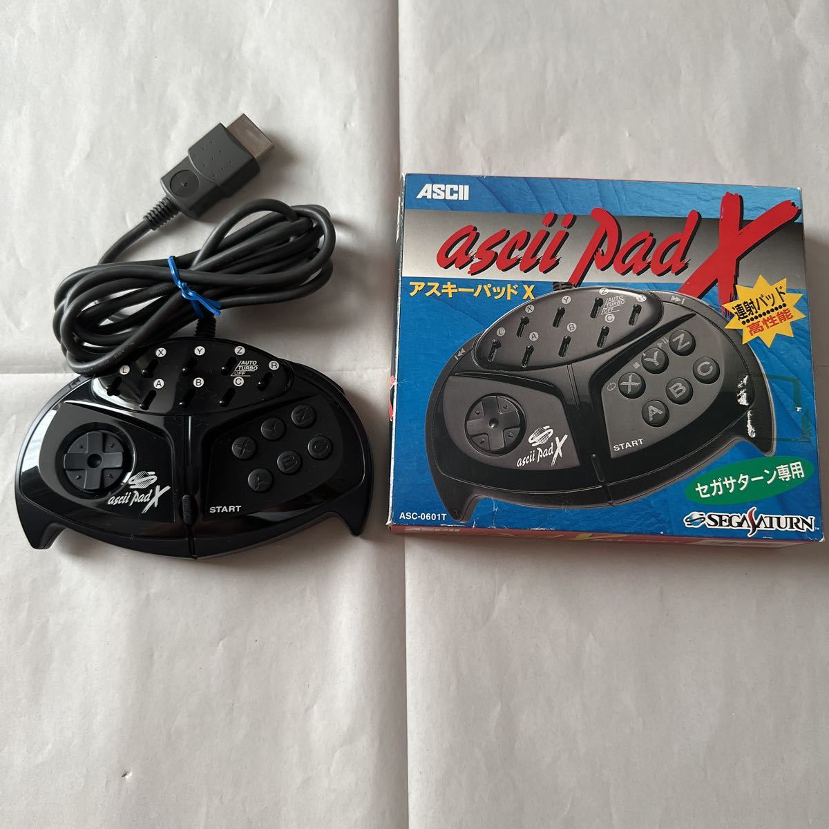 【傷や汚れあり】【中古・ジャンク】セガサターン専用コントローラー「アスキーパッドX」 SEGA SATURN ASCIIの落札情報詳細 ...