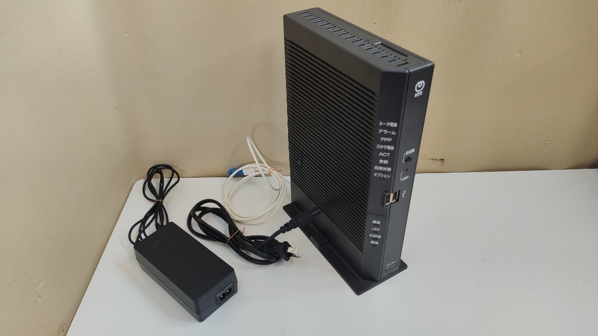 【目立った傷や汚れなし】★NTT ホームゲートウェイ/ひかり電話ルータ 光回線【PR-500KI】 ACアダプター/ケーブル付き★ 通電OK現状品☆の落札情報詳細 - ヤフオク落札価格検索 ...