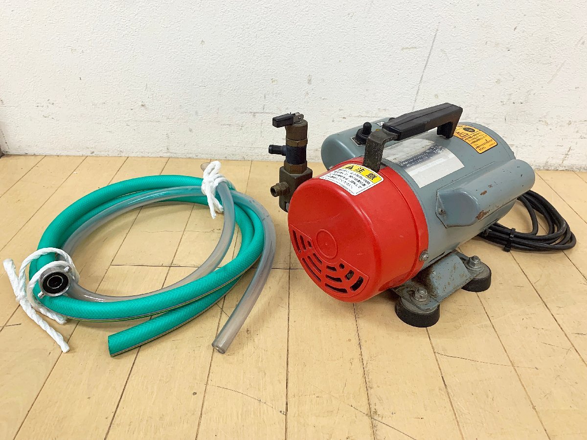【傷や汚れあり】★中古★寺田ポンプ 電動式洗浄・噴霧機 ポンパルエース PP-401C 本体 ホース付き 吐出口径1/4 吸水量58/70L ...