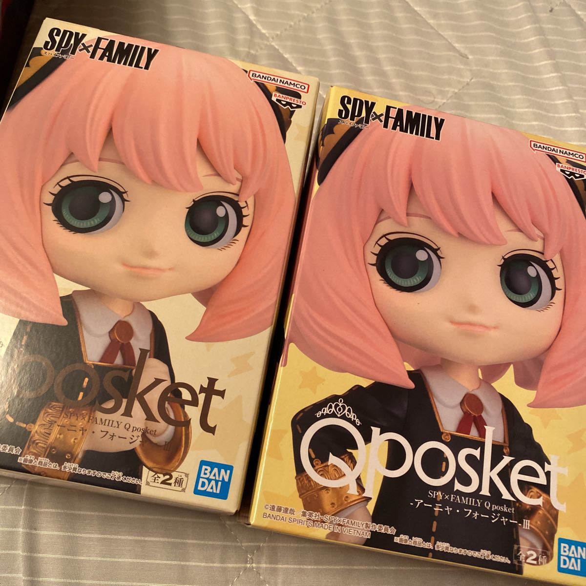 【未使用】【新品未開封】非売品 SPY×FAMILY Q POSKET アーニャ・フォージャー II Qposket 全2種コンプセット スパイファミリー キューポスケットの落札情報詳細 ...