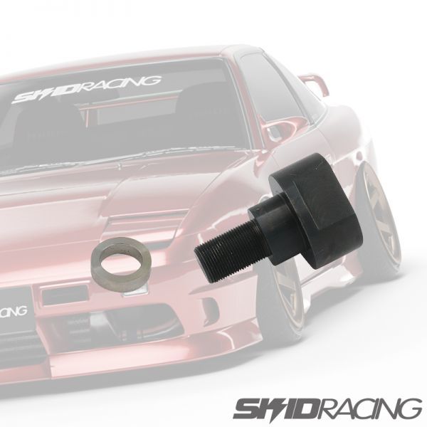【未使用】S13 S14 S15 切れ角アップ ラックアダプター シルビア R32 R33 R34 180SX C33 C34 C35 A31 Z33 スキッドレーシング SKIDRACING ...