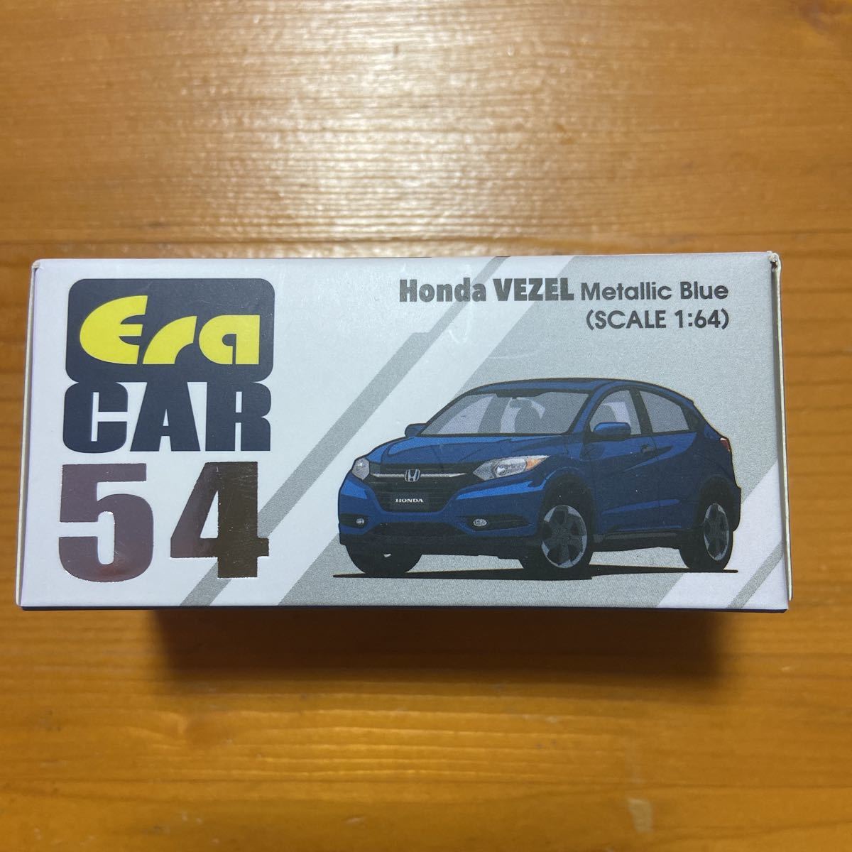 【未使用に近い】Era CAR Honda VEZEL Metallic Blue メタリックブルー ヴェゼル ホンダ ブルー SUV SCALE1/64 ミニカー No.54の落札情報詳細 ...