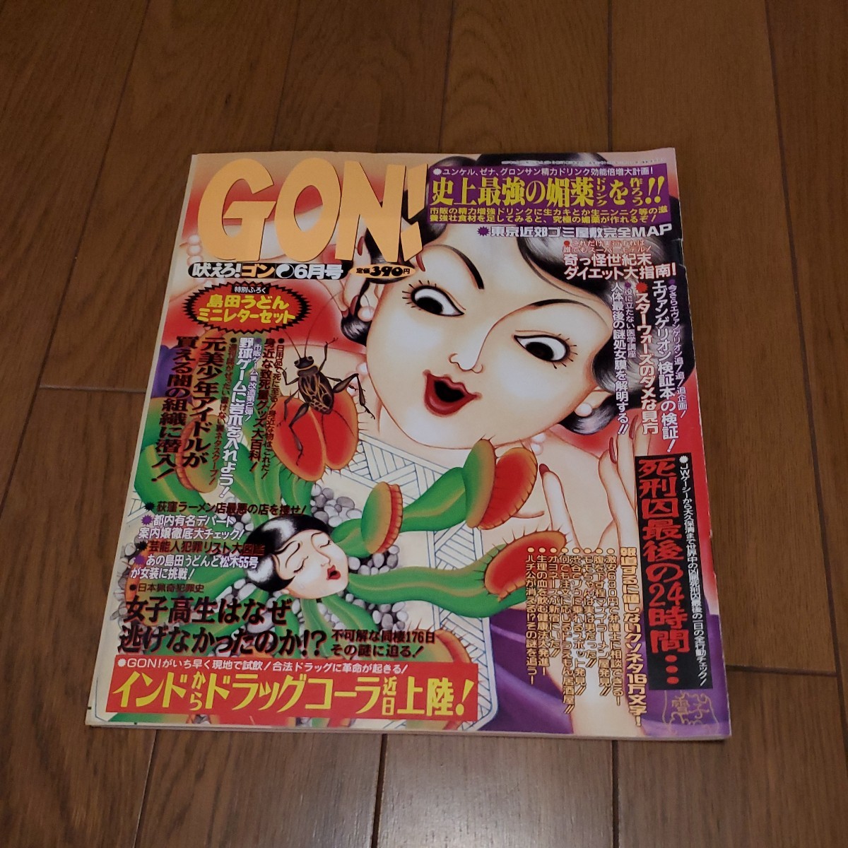 【やや傷や汚れあり】GON ゴン 1997年6月号/エヴァンゲリオン/綾波レイ/スターウォーズ/死刑囚/媚薬を作ろう/猟奇犯罪/女子高生はなぜ逃げなかったのか/処女膜の落札情報詳細 ...