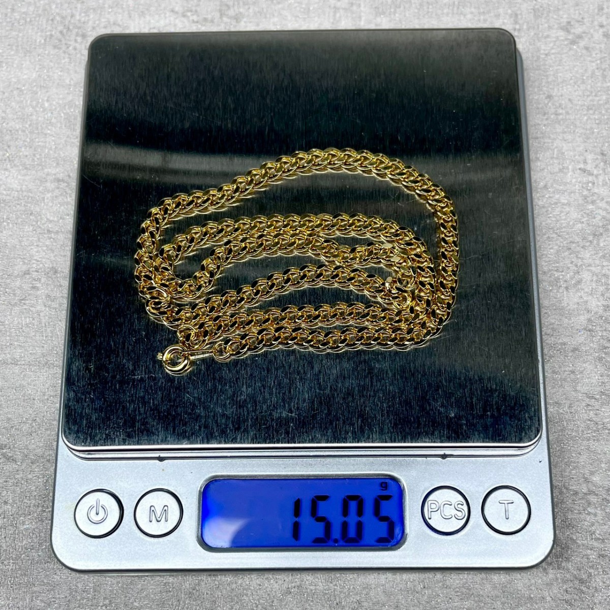 【未使用】チェーンネックレス 金 ゴールド 喜平ネックレス 六面カット ダブル 48cm 18kgp 鍍金 メンズ レディース 354の落札情報詳細 - ヤフオク落札価格検索 オークフリー