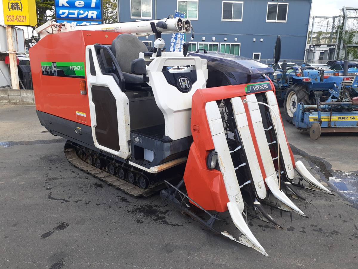 【やや傷や汚れあり】宮城県発 日立 コンバイン HC-A43 4条刈 クボタ AR43 自動水平 売切!!の落札情報詳細 - ヤフオク落札価格検索 オークフリー
