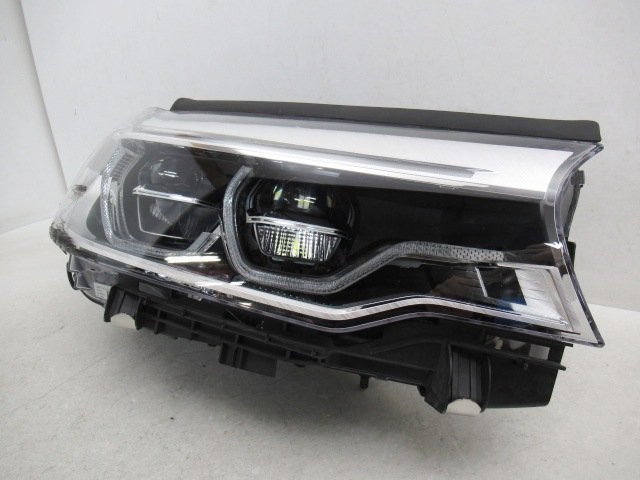 【傷や汚れあり】割れ無し BMW 純正 G30 5シリーズ LED ヘッドライト ランプ レンズ 右 右側 運転席側 右ハンドル ...